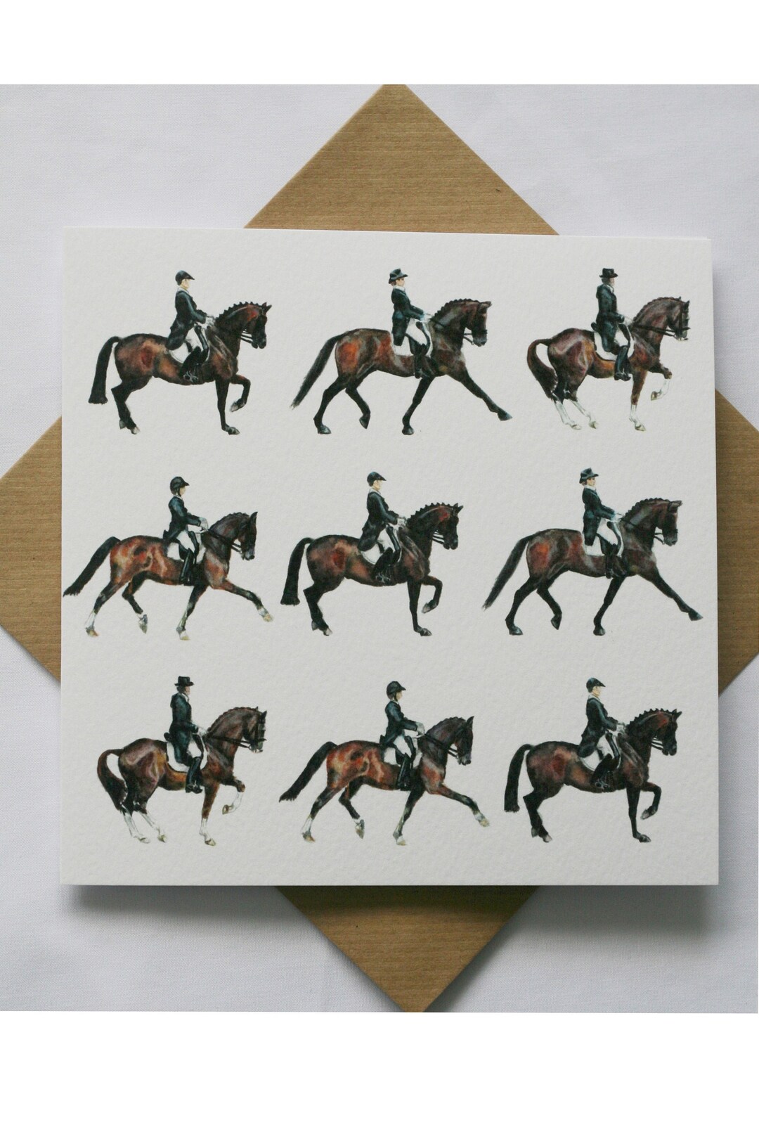 Equestrian, Greeting Card - Etsy