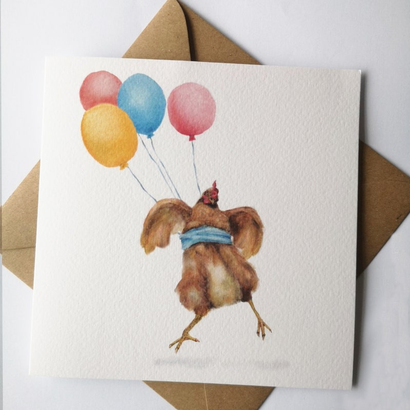 Poultry Birthday Cards - Etsy UK