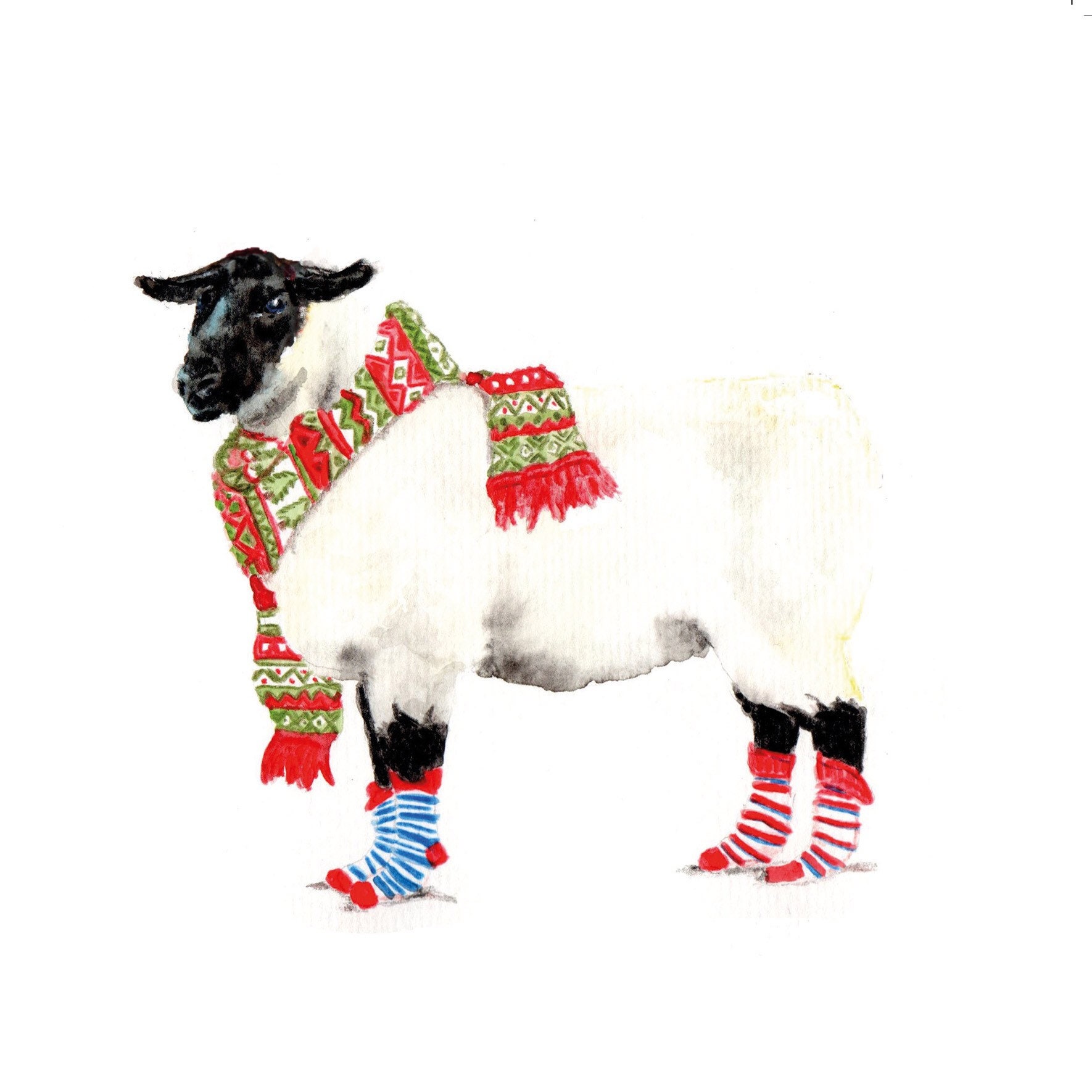 Sheep Greeting Card - Etsy