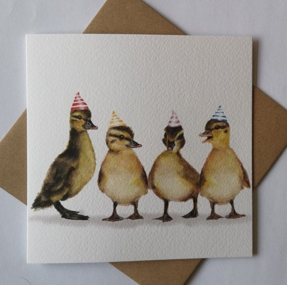 Ducklings Birthday Card - Etsy