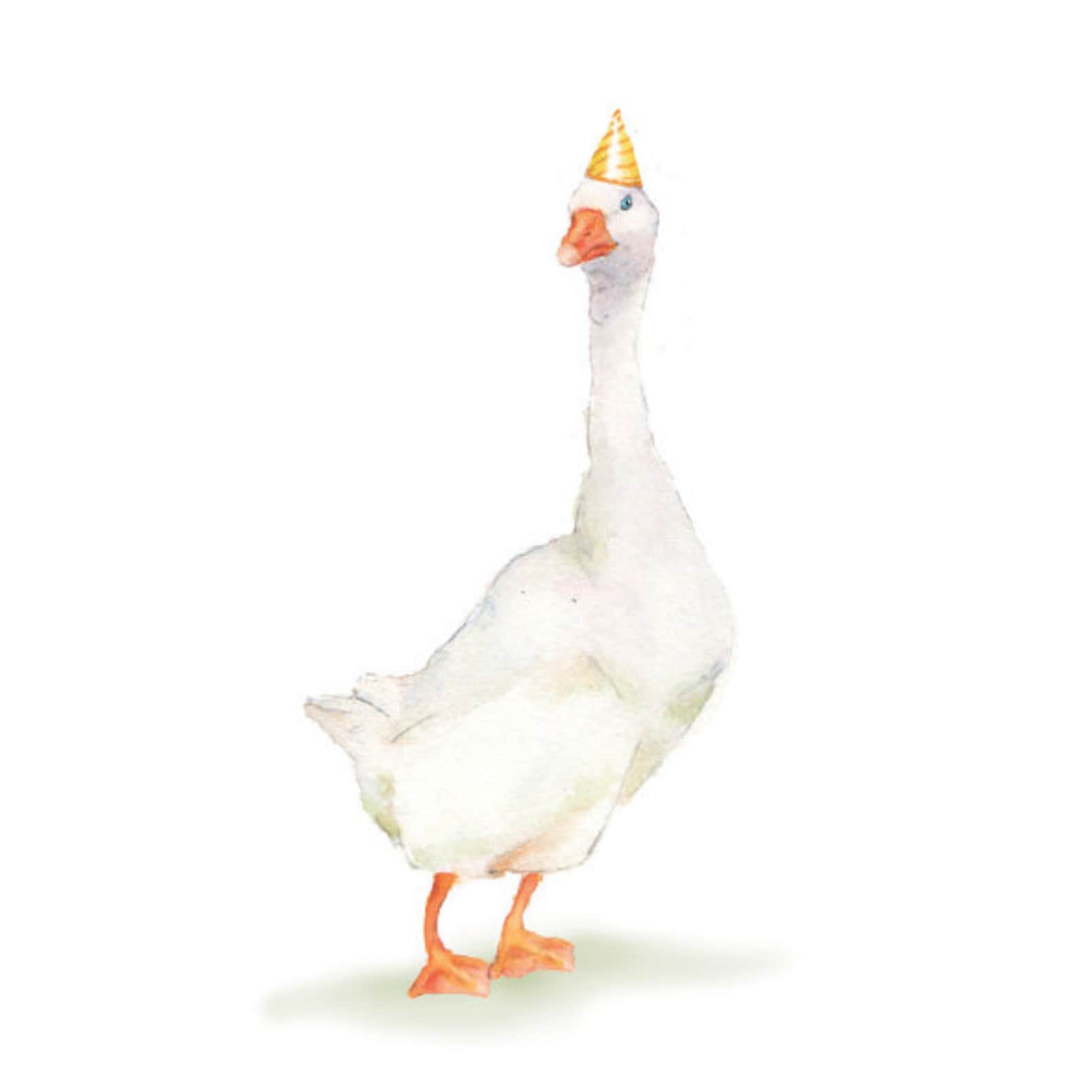 Goose Birthday Card Greeting Card - Etsy
