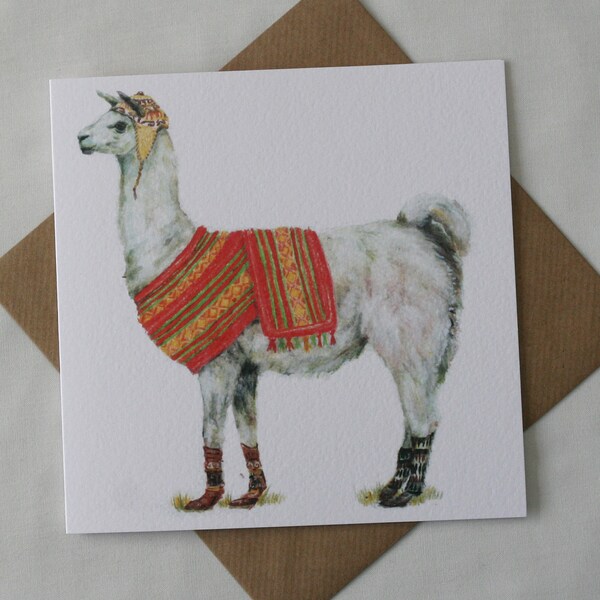 Peruvian Birthday Card - Etsy
