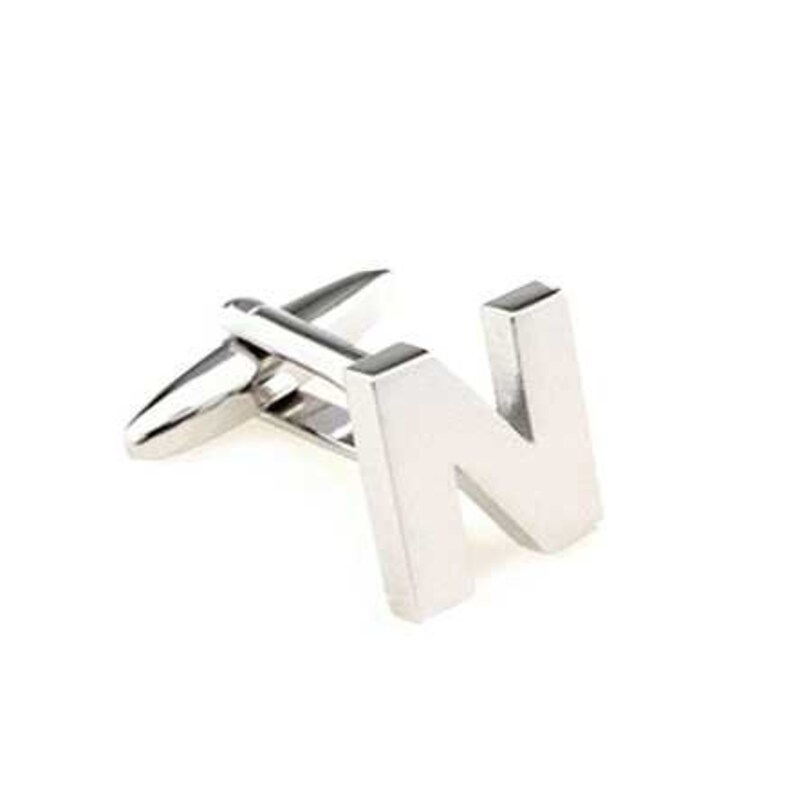 Letter Cufflinks - Etsy