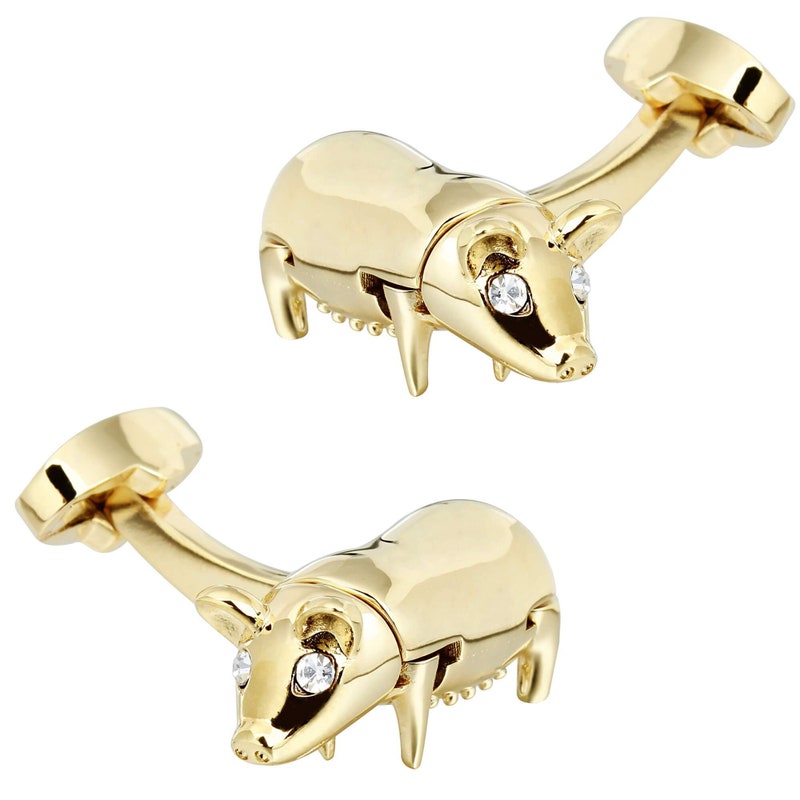 Pig Cufflinks - Etsy Canada