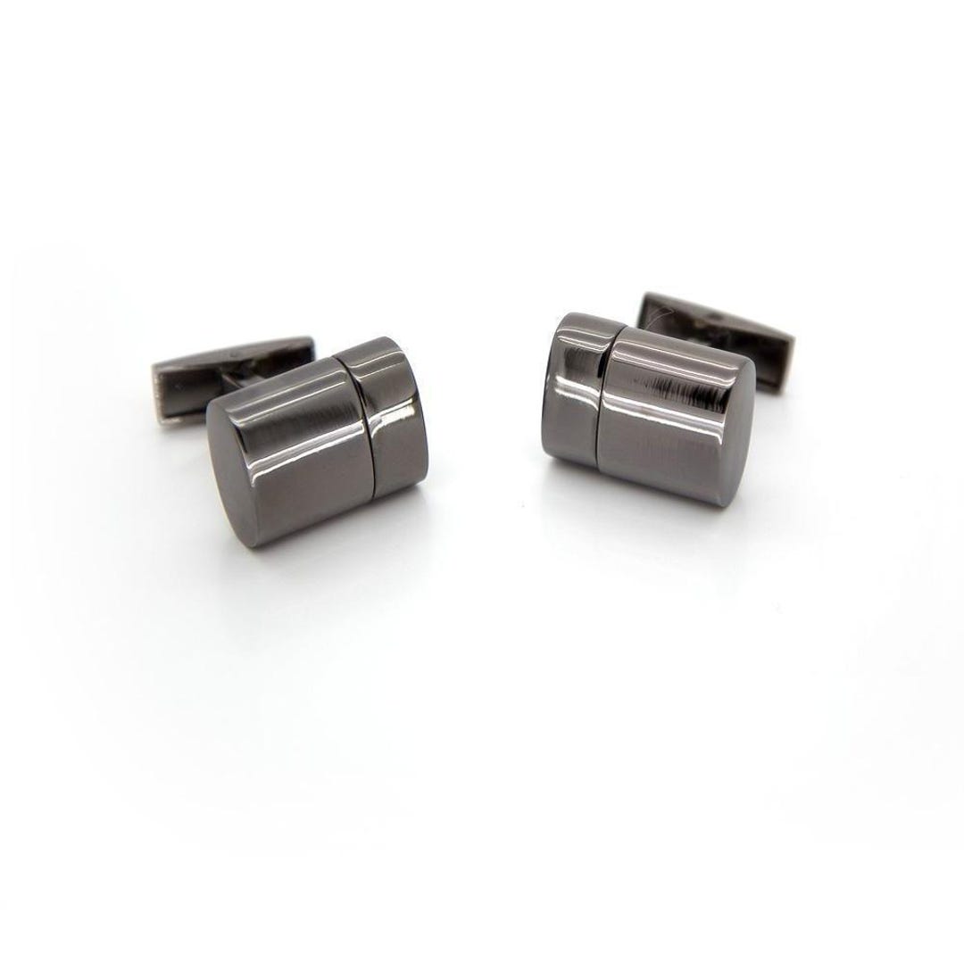 Working USB Cufflinks 32gb Oval Flash Drive in Gunmetal - Etsy