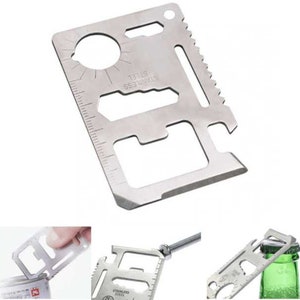 11 in 1 Credit Card Survival Multi Tool - Etsy