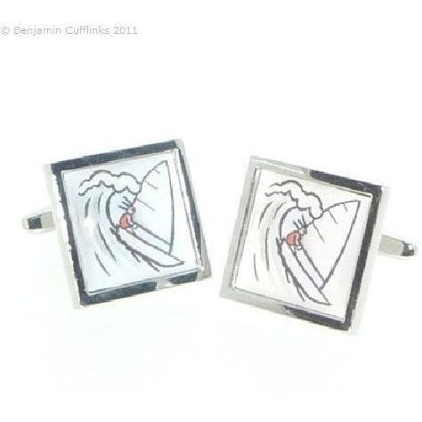 Cartoon Cufflinks - Etsy