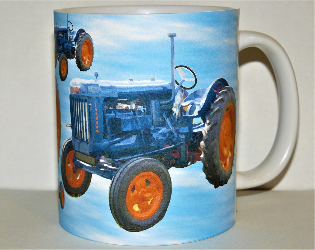 Tractor Ceramic Mug Frdson Classic Major Tractor - Etsy