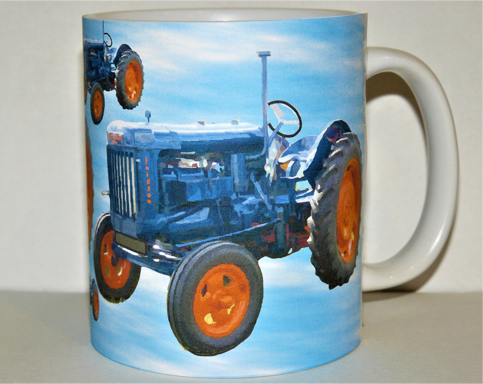 Tractor Ceramic Mug Frdson Classic Major Tractor - Etsy