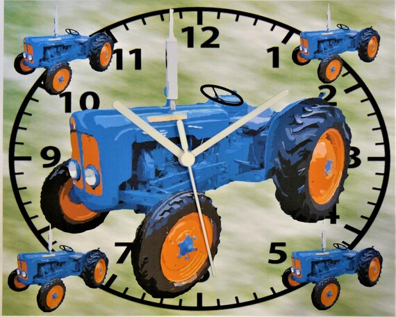 Tractor Dexta Wall Hanging Clock Classic Fordson Dexta - Etsy