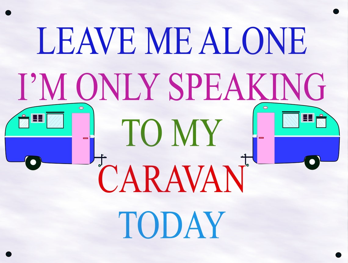 Caravan Sign Aluminium Static Home Mobile Home - Etsy UK