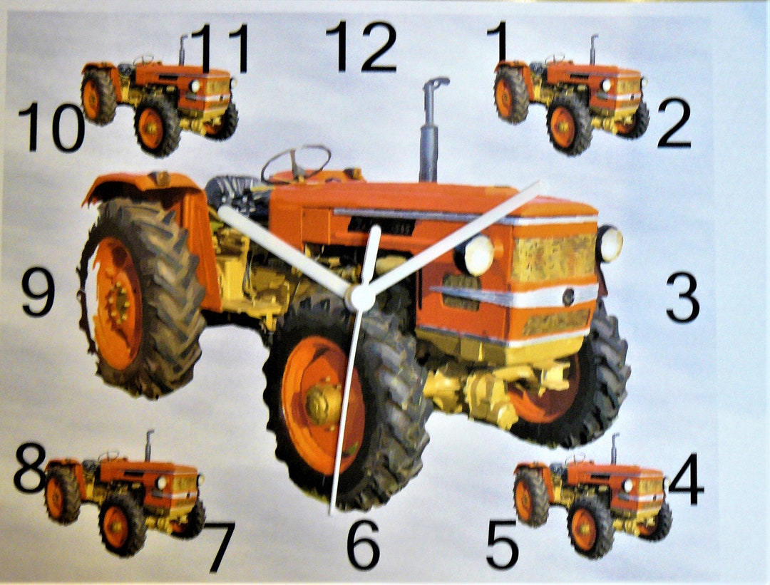 Tractor Zetor 3545 Wall Hanging Clock Tractor 3545clock ,wall Clock - Etsy