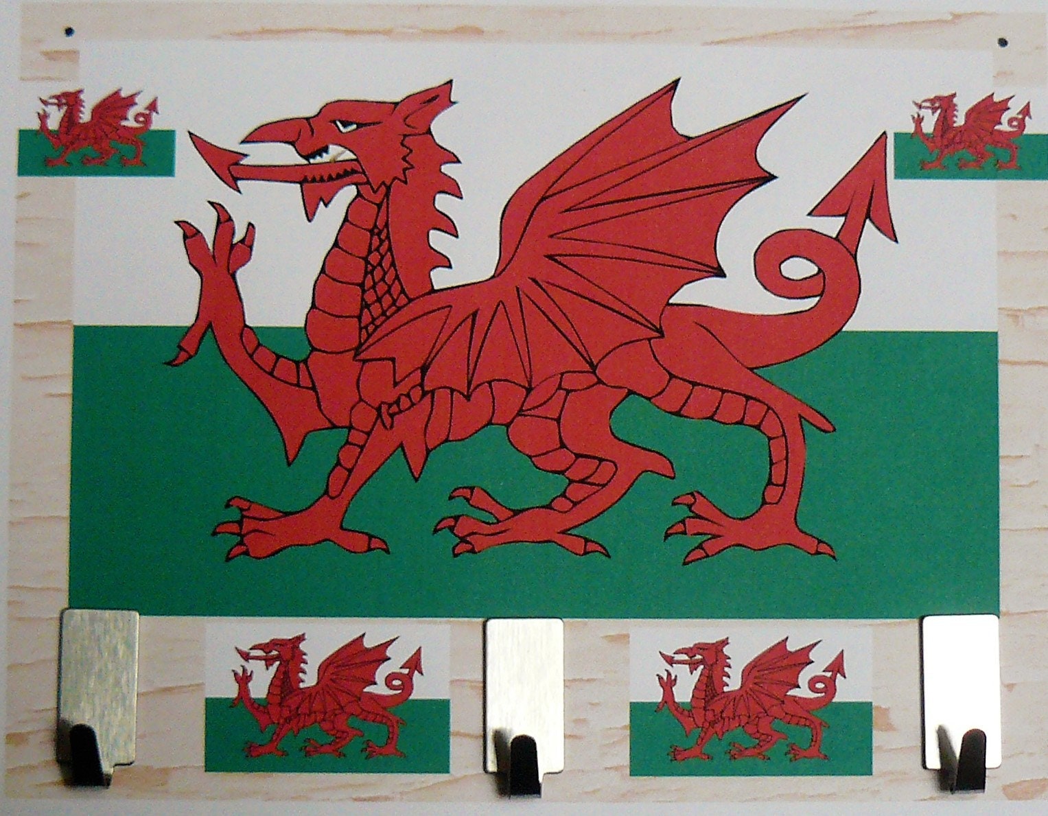 Welsh Dragon Key Rack Dragon Wales - Etsy UK