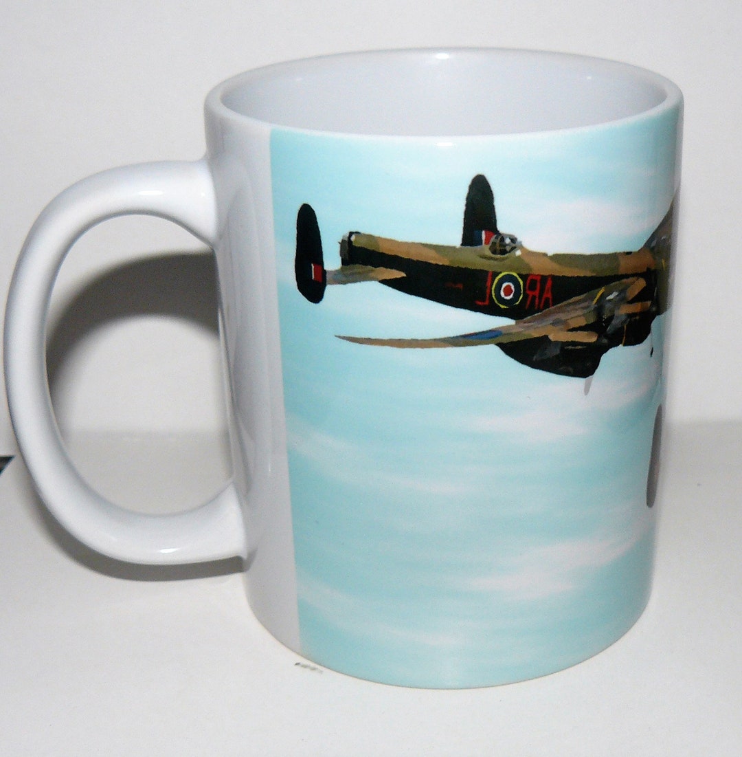 Avro Lancaster Ceramic Mug RAF Ww11bomber Lanc - Etsy UK