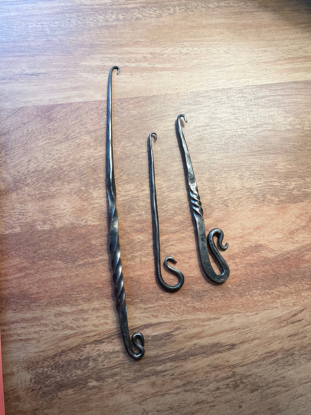 Hand Forged Orifice Hooks for Spinning Wheels - Etsy