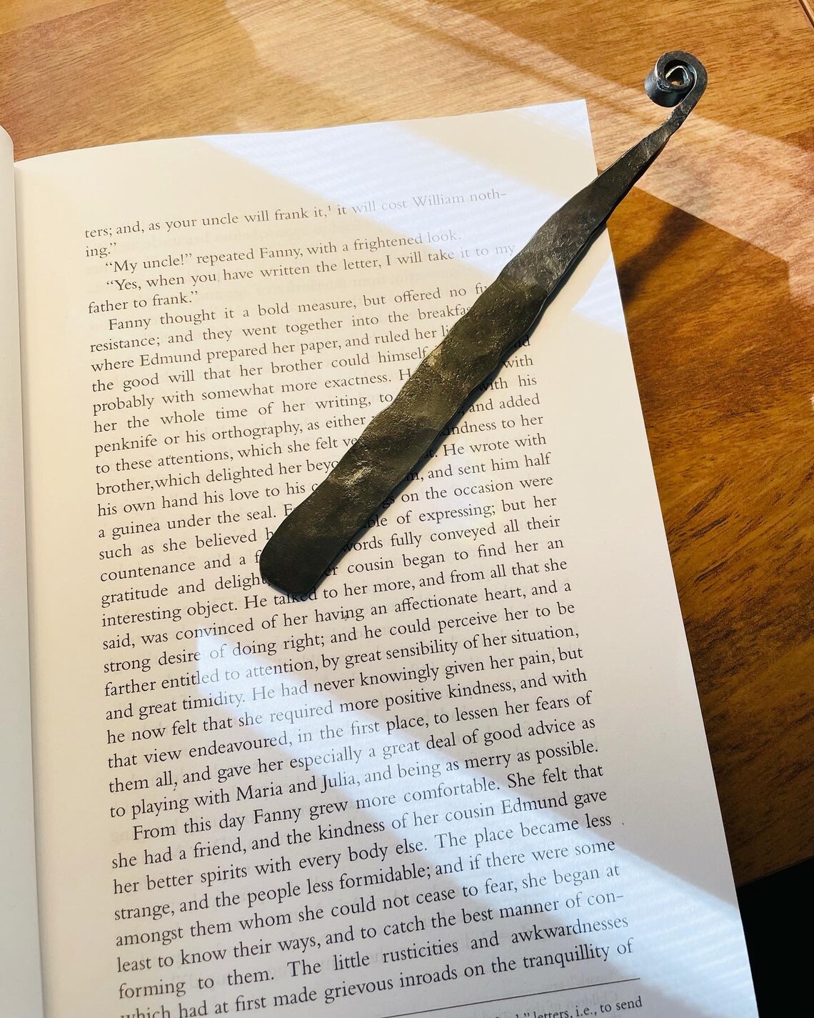 Hand Forged Bookmark - Etsy