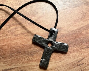 Hand Forged Cross - Etsy