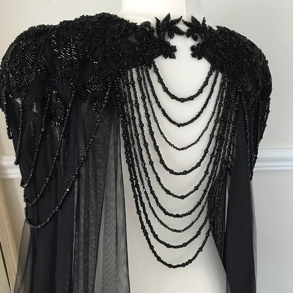 Beaded Cape - Etsy
