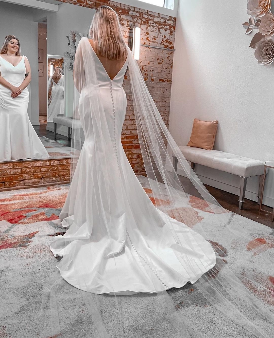 Detachable Cape Wings Vintage/boho/beach Wedding With Shoulder ...