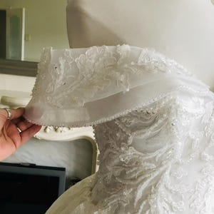 Stunning off the Shoulder Ivory or Champagne/ivory Wedding Dress - Etsy