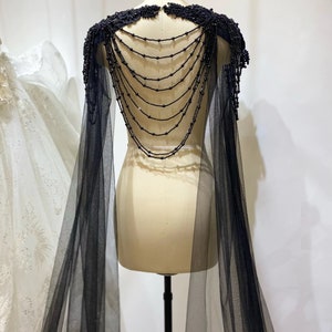 Stunning Gothic Alternative Black Lace Wedding Dress With - Etsy