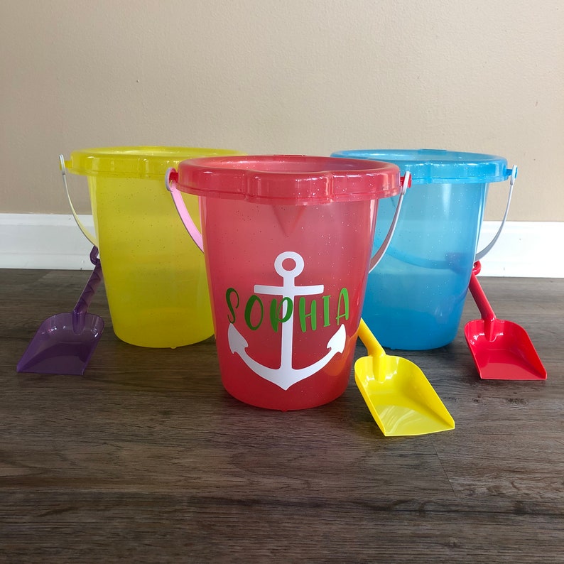 Personalized Sand Pails - Etsy