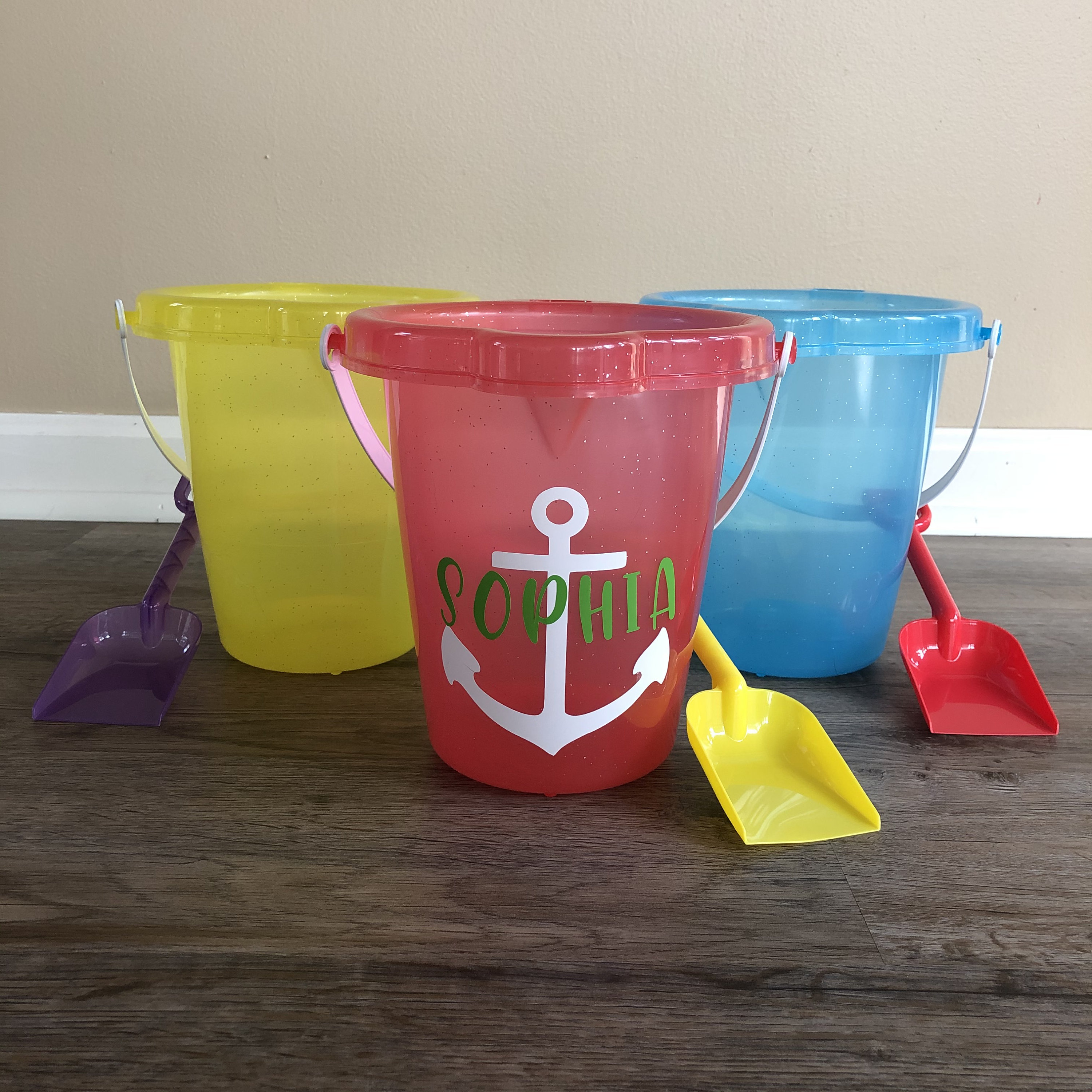 Personalized Sand Pails - Etsy