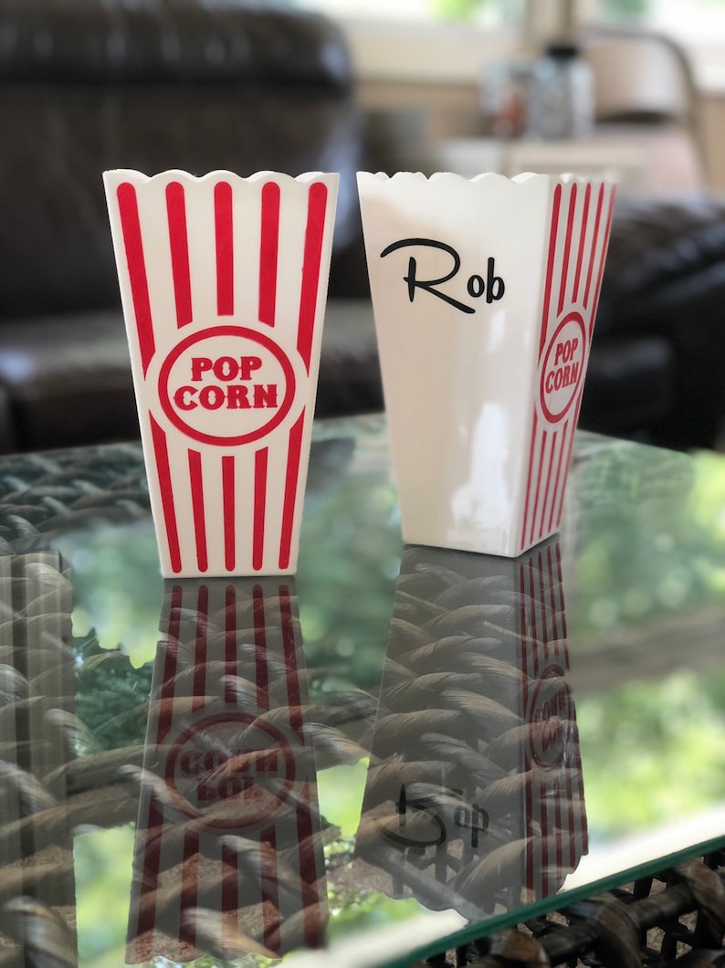 Personalized Popcorn Bucket - Etsy