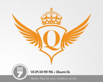 Queen logo | Etsy