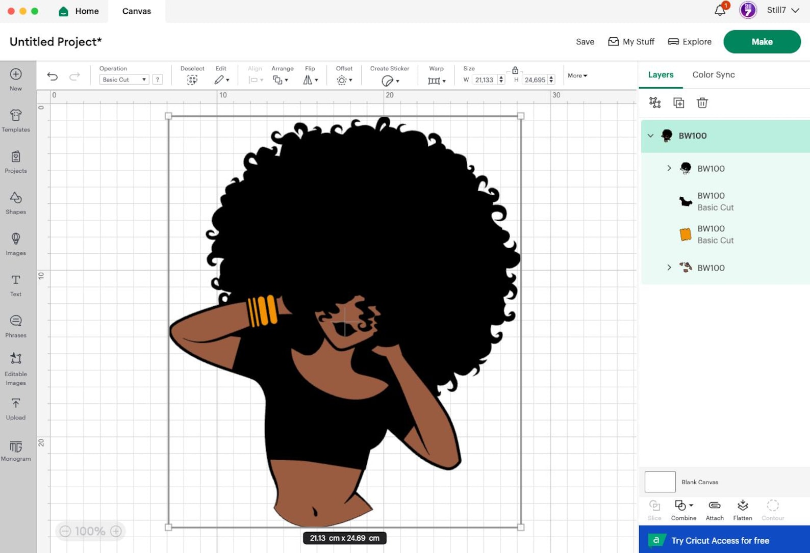 Black Woman Natural Hair Svg - Afro Girl Svg - Svg Cutting File + Eps ...