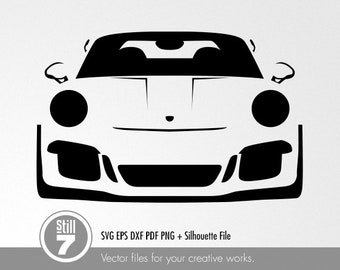 911 gt3 rs vector - Etsy España