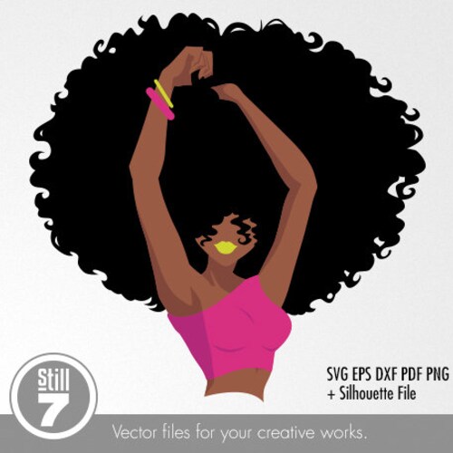 Afro Queen Queendom Black Woman Svg Cutting File Eps - Etsy