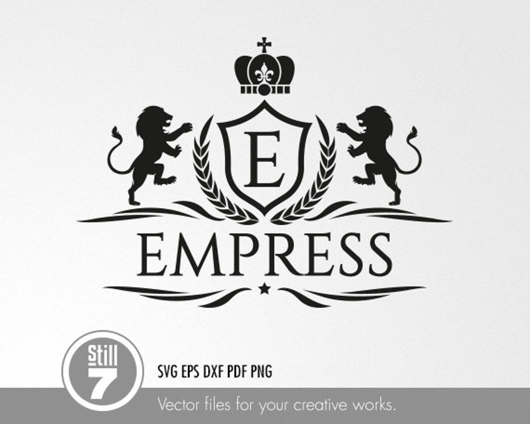 Empress - Svg Cutting File + Eps Dxf Pdf Png - Etsy