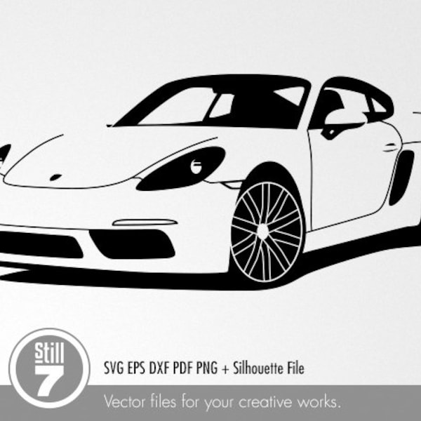 Porsche Logo Svg File - Etsy