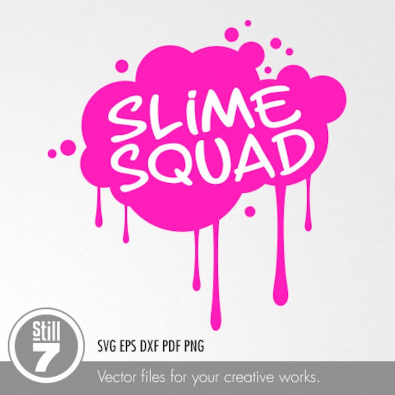 Slime Svg - Etsy