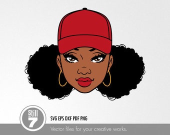 Headwrap Woman Svg Cutting File Eps Dxf Pdf Png - Etsy