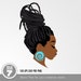 Black Woman Svg Dreadlocks Svg Locs Svg African American Svg Svg ...