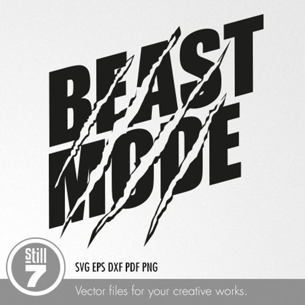 Beast Mode Svg - Etsy