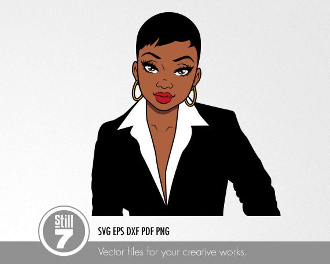 Girl Boss Svg Cutting File - Eps Dxf Pdf Png - Etsy