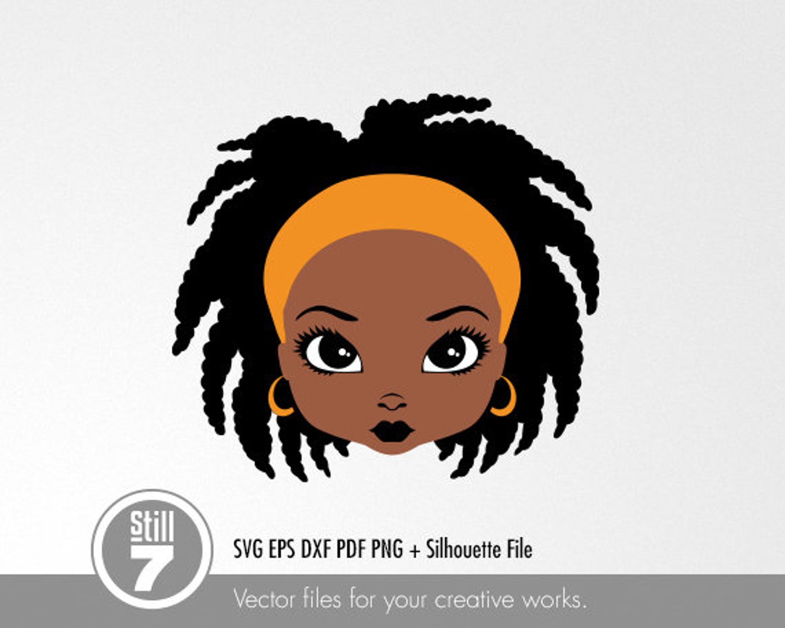 Black Woman Svg Locs Svg Svg Cutting File Eps Dxf Pdf Png - Etsy