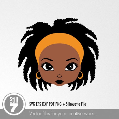 Black Woman Svg Locs Svg Svg Cutting File Eps Dxf Pdf Png - Etsy