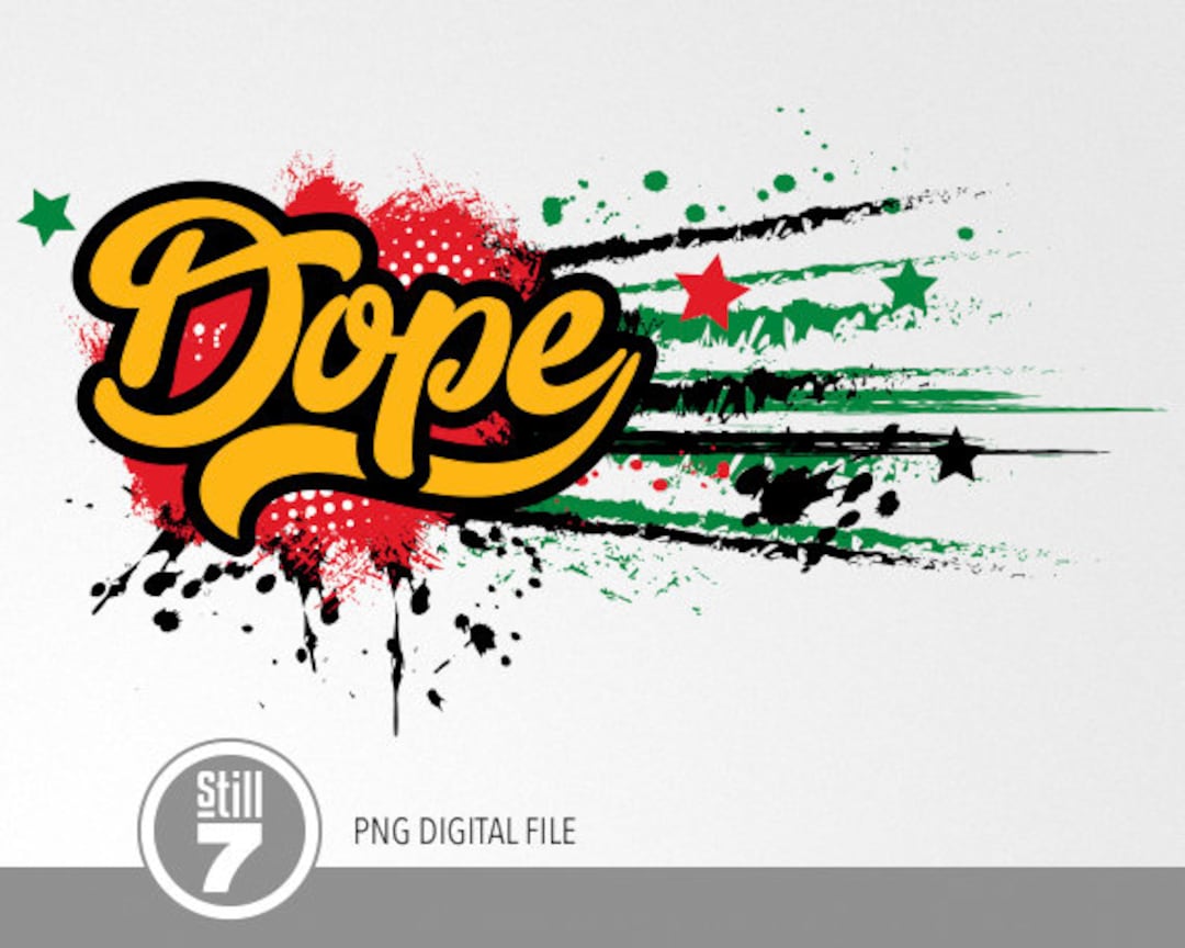 Dope Emblem PNG File for Sublimation 11.5 Inches 300 Dpi - Etsy