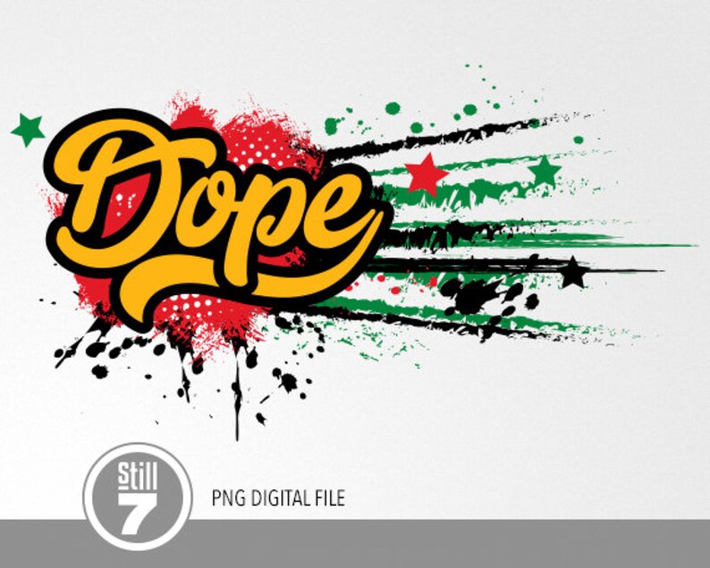 Dope Emblem PNG File for Sublimation 11.5 Inches 300 Dpi - Etsy