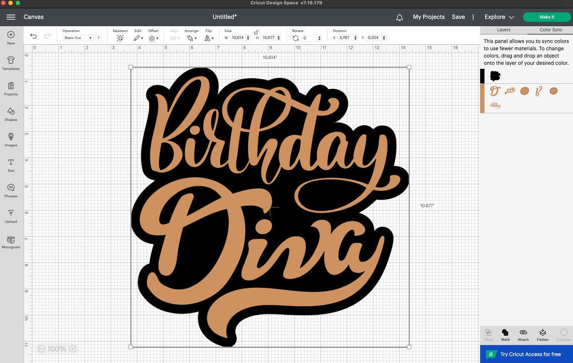 Birthday Diva Lettering Svg Cutting File Eps Dxf Pdf Png - Etsy