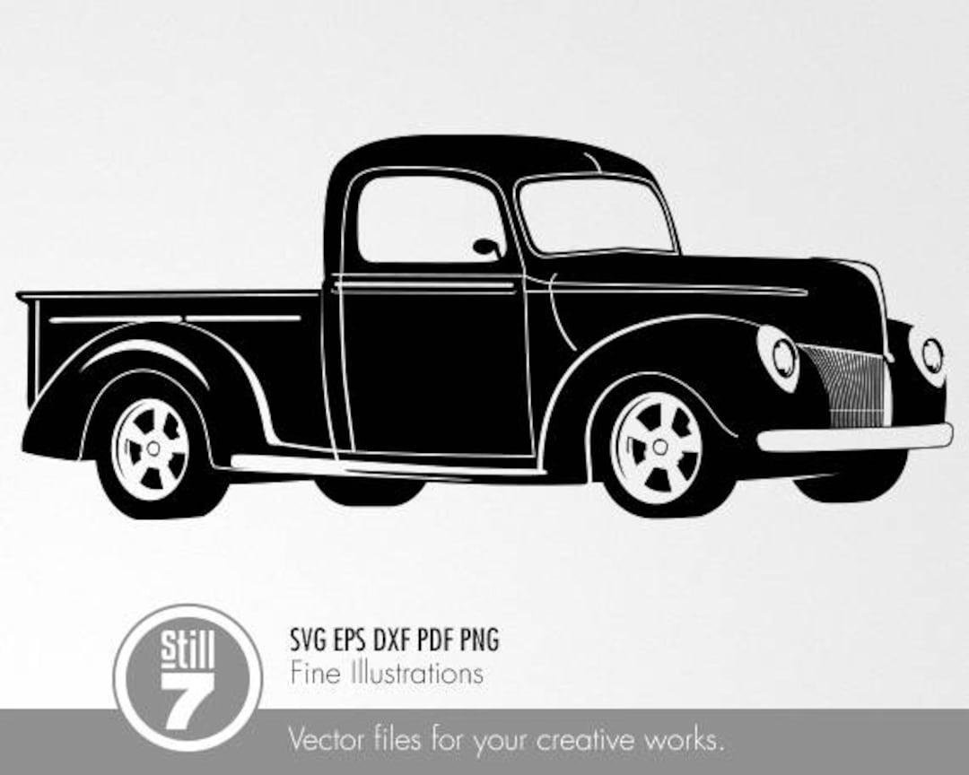 Ford Truck Svg Eps Dxf Pdf Png - Etsy