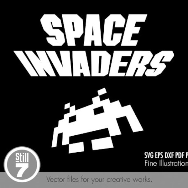Space Invaders Svg - Etsy