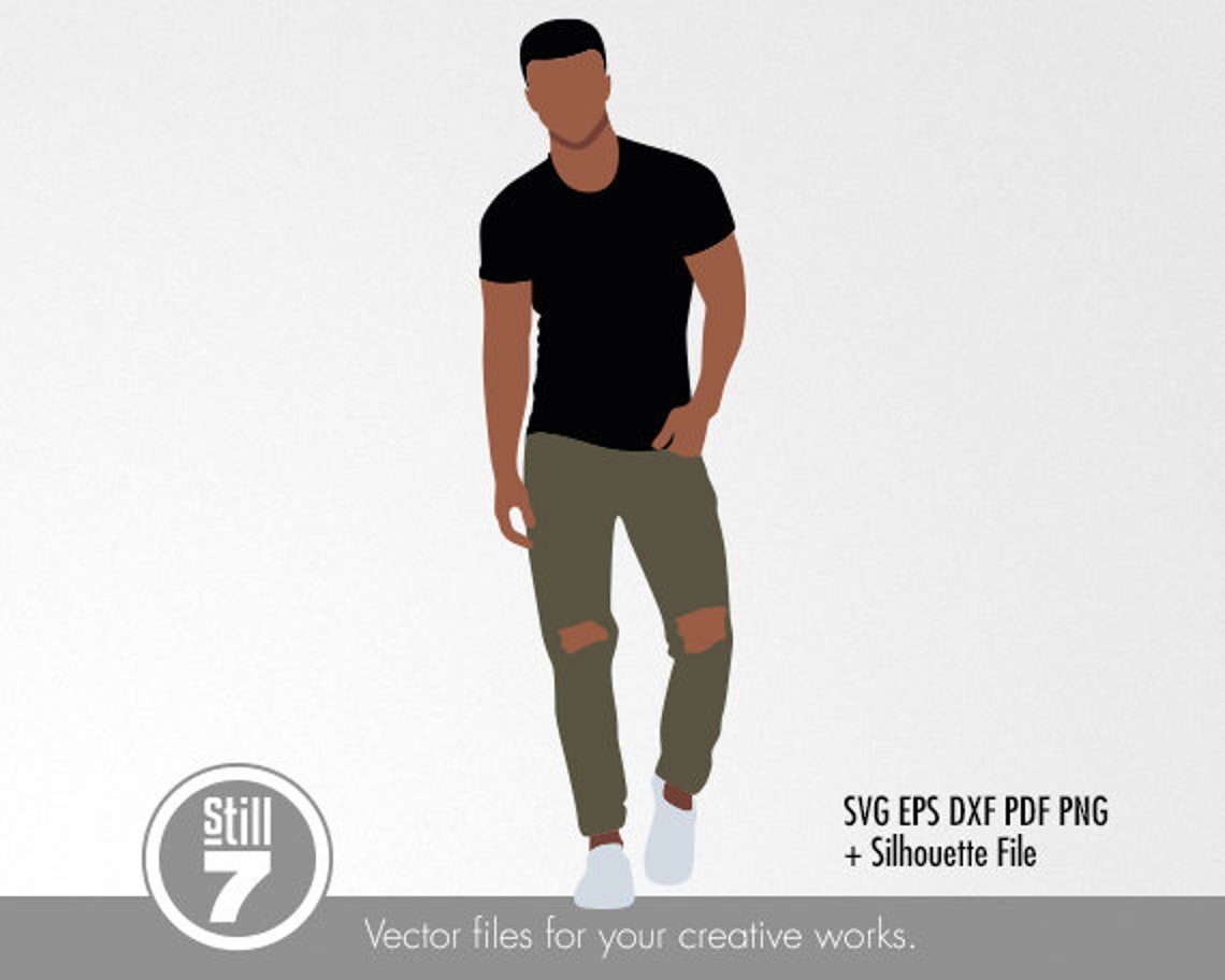 African American Man Svg Black Man Svg Svg Cutting File - Etsy