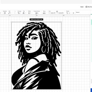 Set of 3 SVG Files - Stylish Black Women's Busts in Monochrome - Chic ...