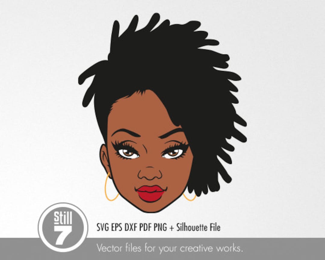 Melanin Woman Svg Dreadlocks Svg Locs Svg African American Svg Svg ...