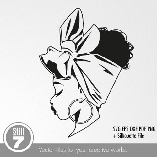 Afro Queen Queendom Black Woman Svg Cutting File Eps - Etsy